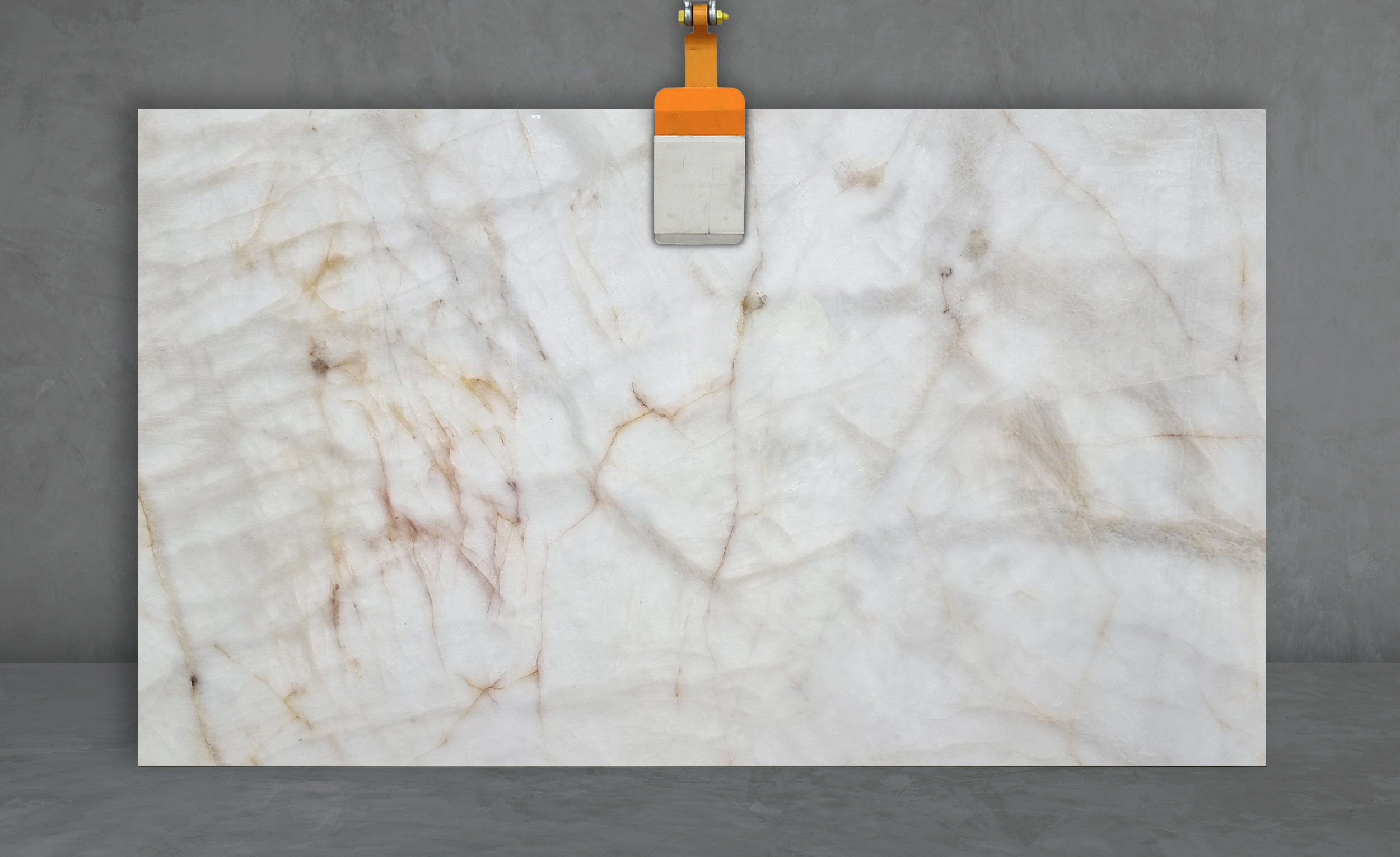 Crystal White Quartzite - Marable - Sydney Marble Slab House