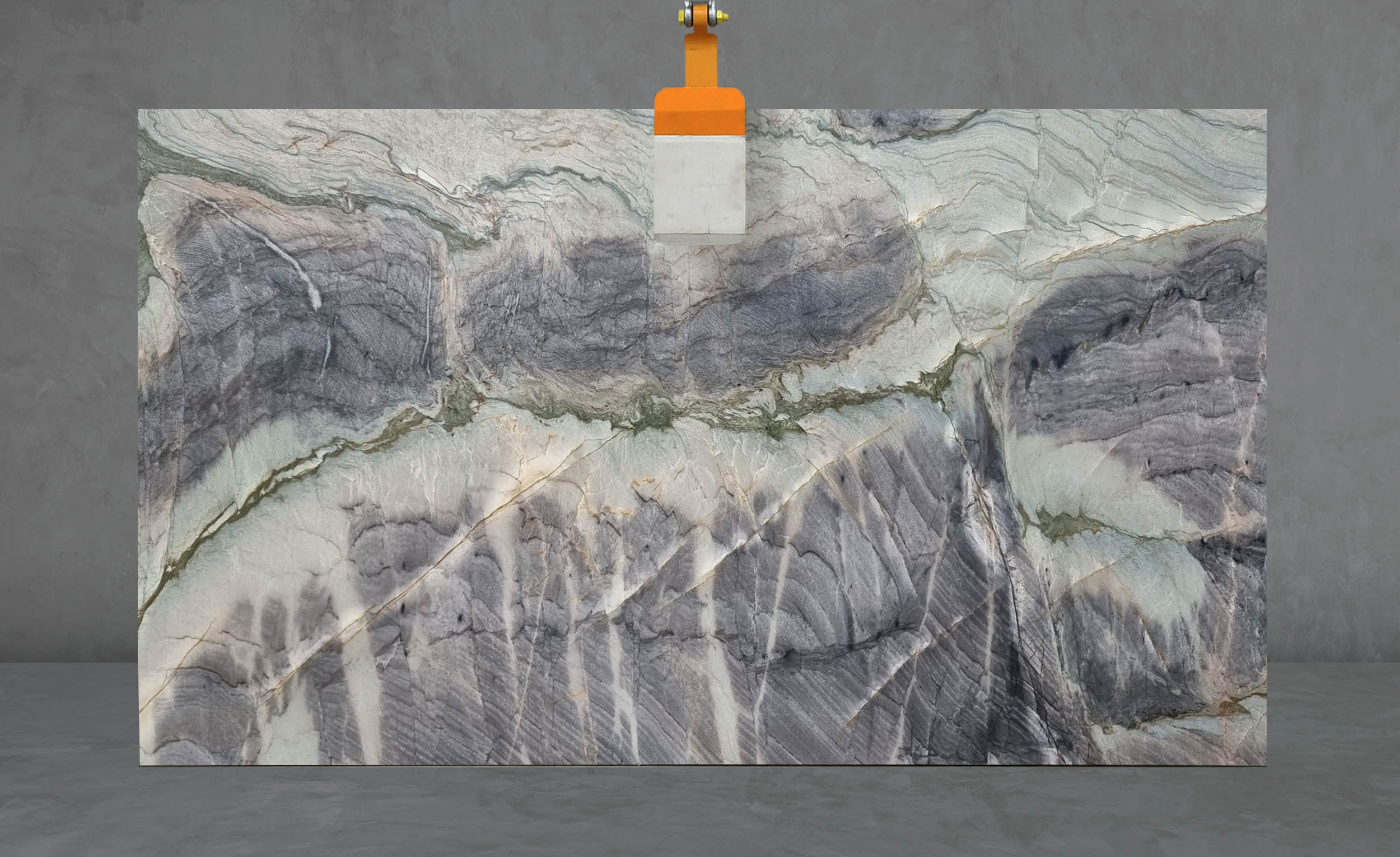 Heaven Quartzite Slab - Marable - Sydney Marble Slab House